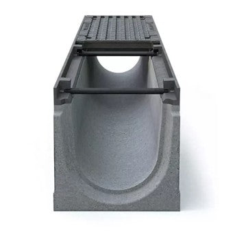 Betonnen Roostergoot MAXI - Sterk & Duurzaam voor Waterafvoer – DWTN